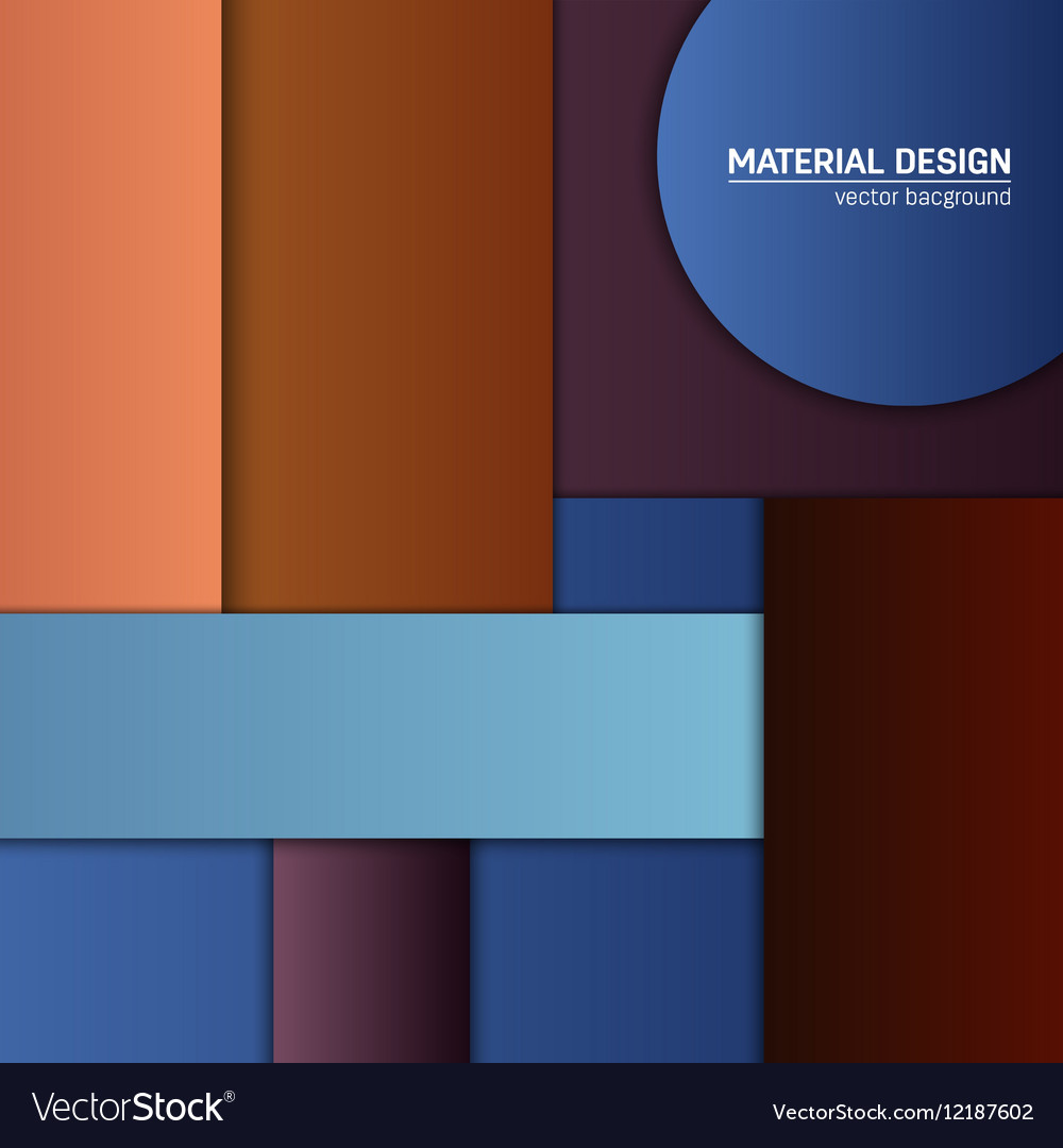Material design background abstract Royalty Free Vector