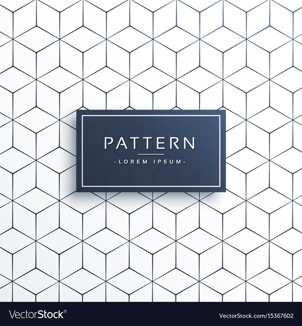 Minimal geometric line pattern background in Vector Image
