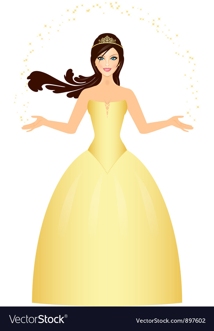 Princess Royalty Free Vector Image - VectorStock
