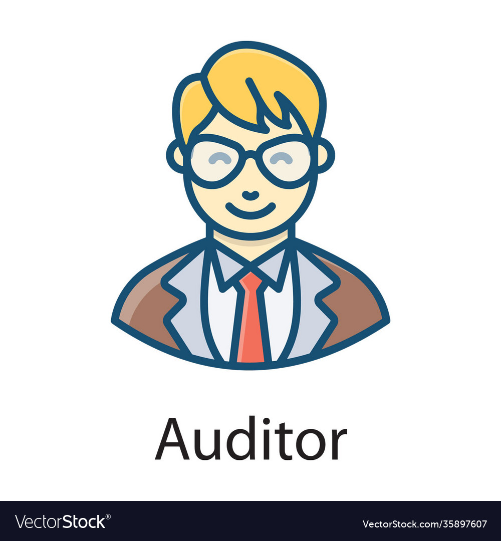 Auditor Royalty Free Vector Image - VectorStock