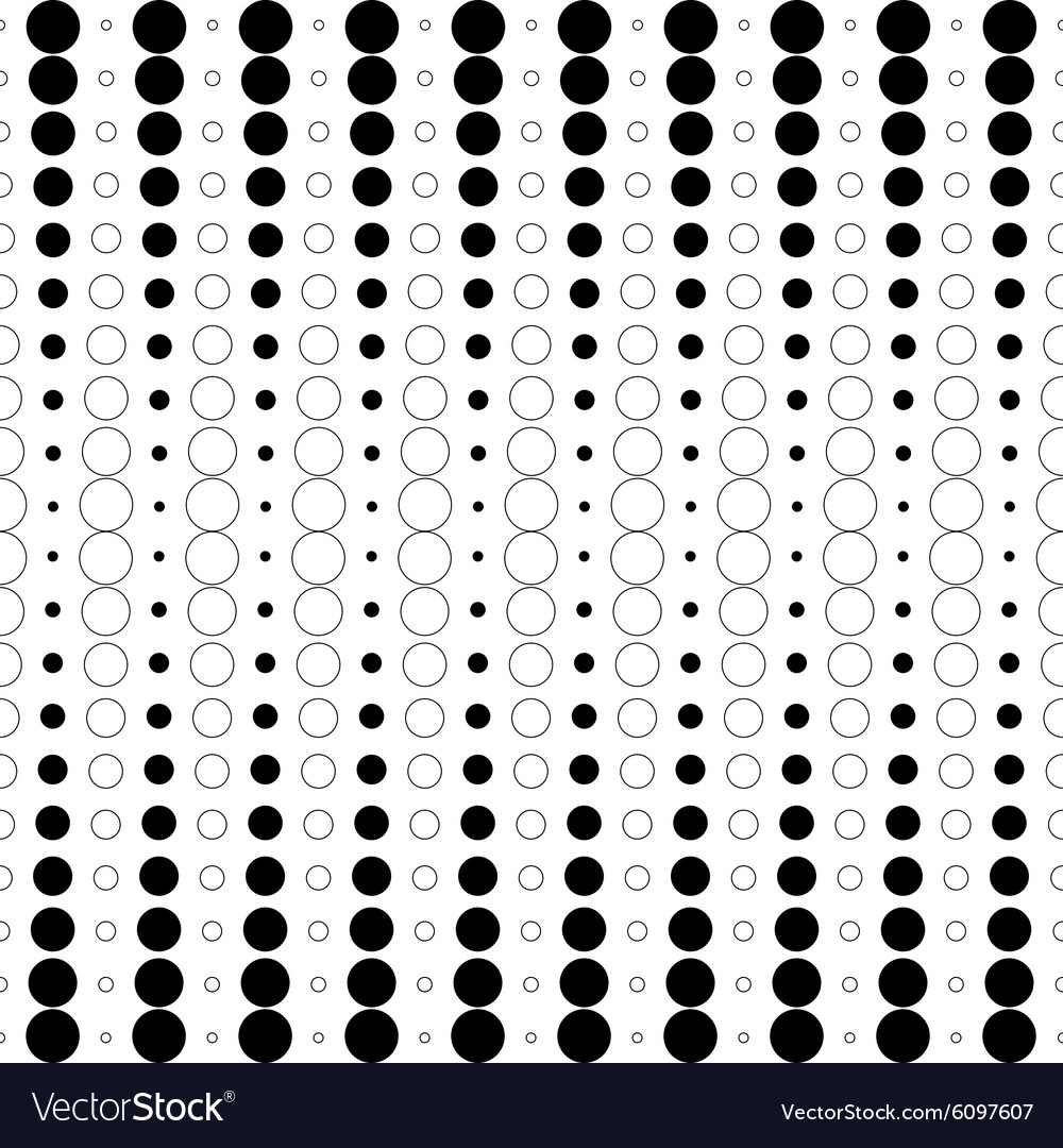 Halftone seamless Royalty Free Vector Image - VectorStock