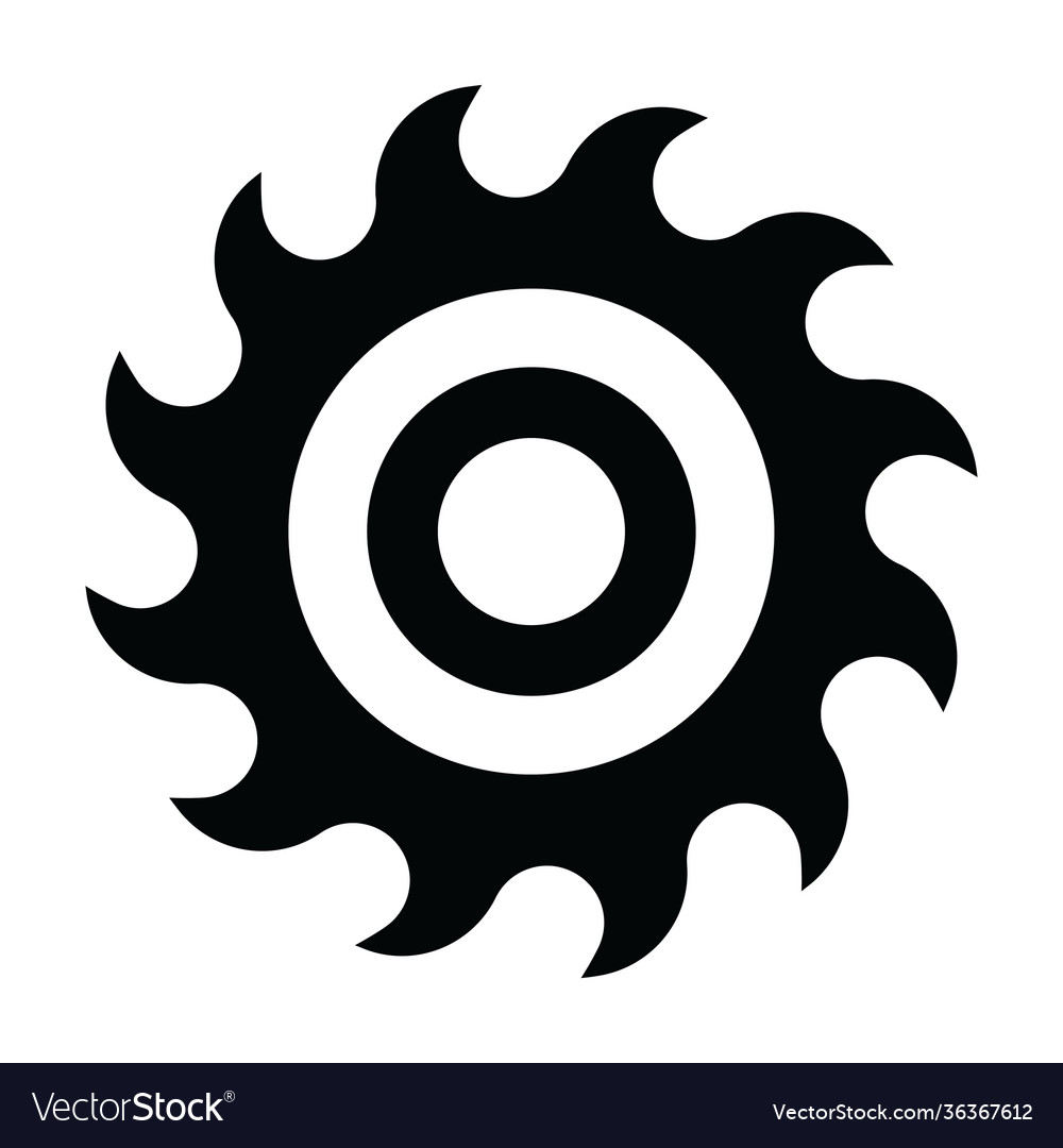 Grinding wheel Royalty Free Vector Image - VectorStock