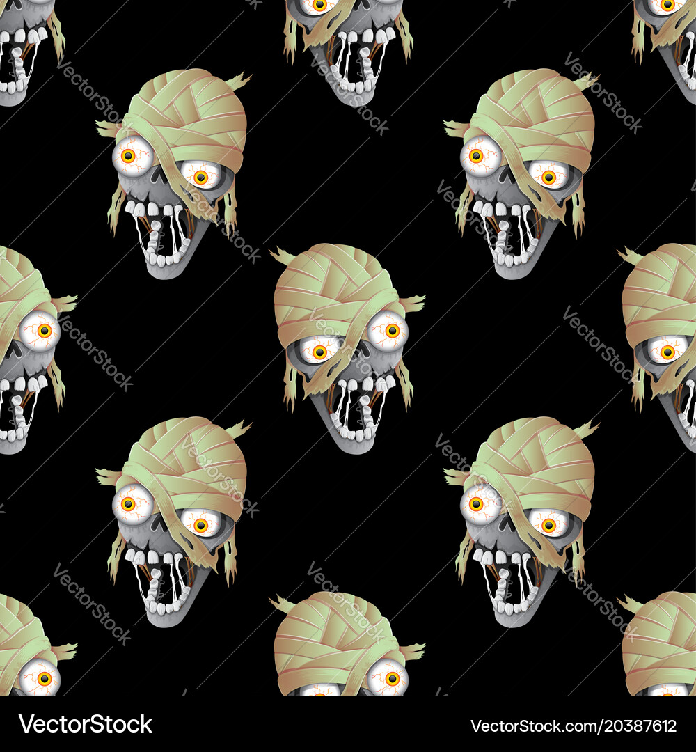 Heads of zombies Royalty Free Vector Image - VectorStock
