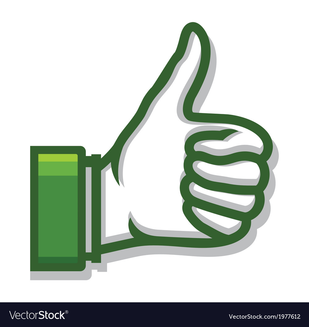 Like Royalty Free Vector Image - VectorStock