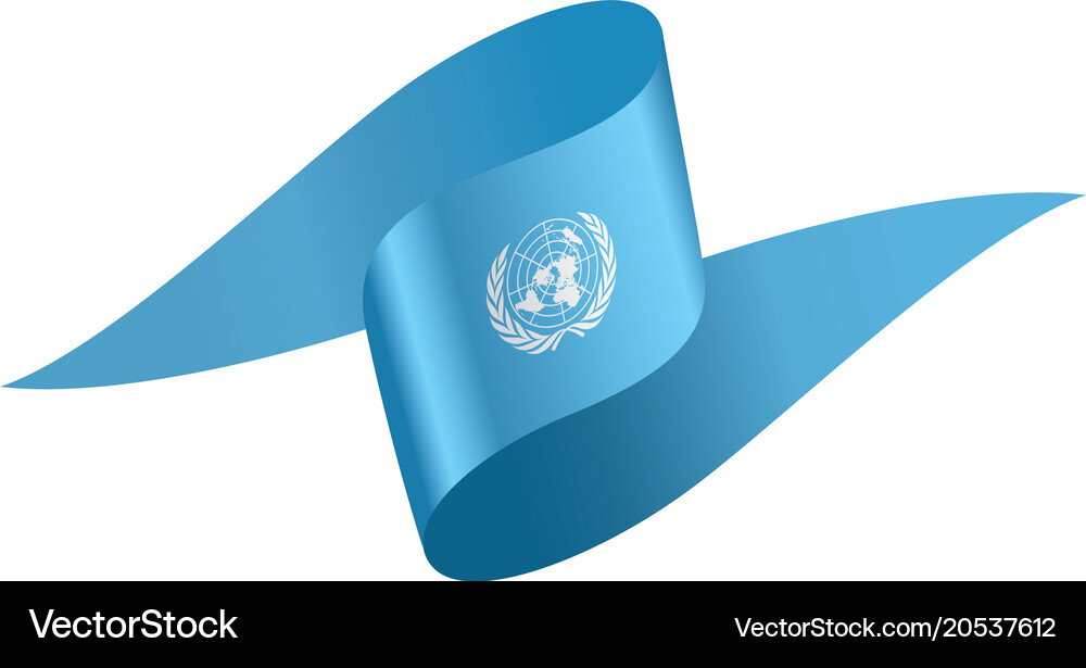 Un flag Royalty Free Vector Image - VectorStock