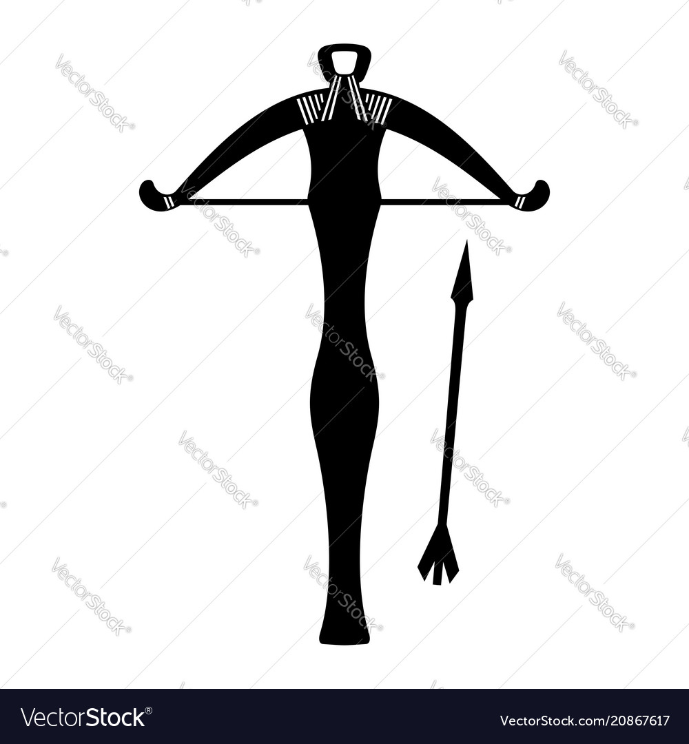 Crossbow Royalty Free Vector Image - VectorStock