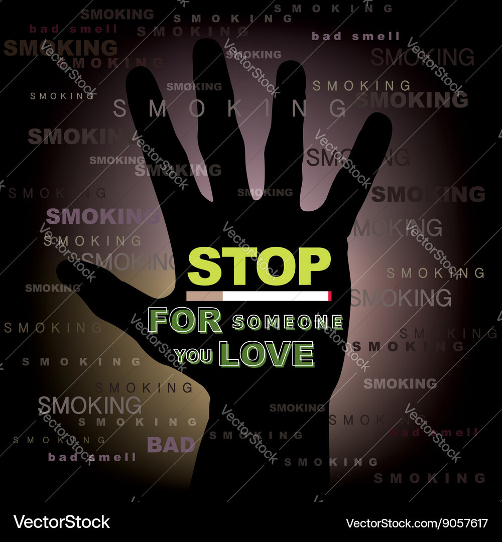 Anti Smoking Campaign Logo