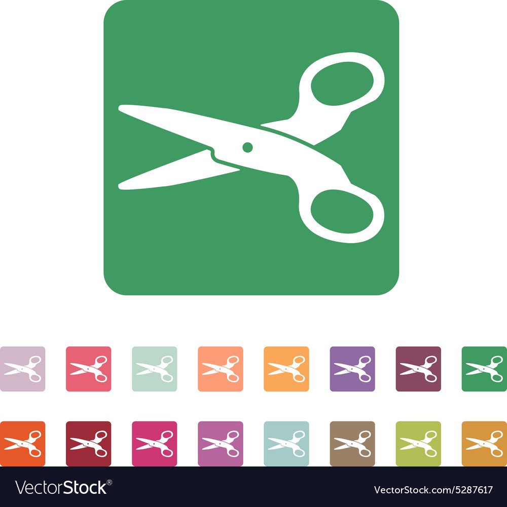 Scissors icon Royalty Free Vector Image - VectorStock