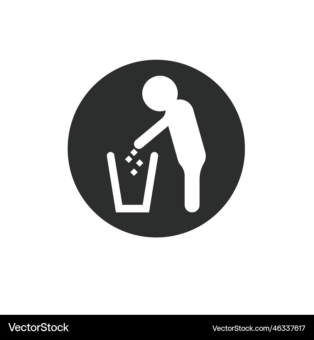 Trash can icon design Royalty Free Vector Image