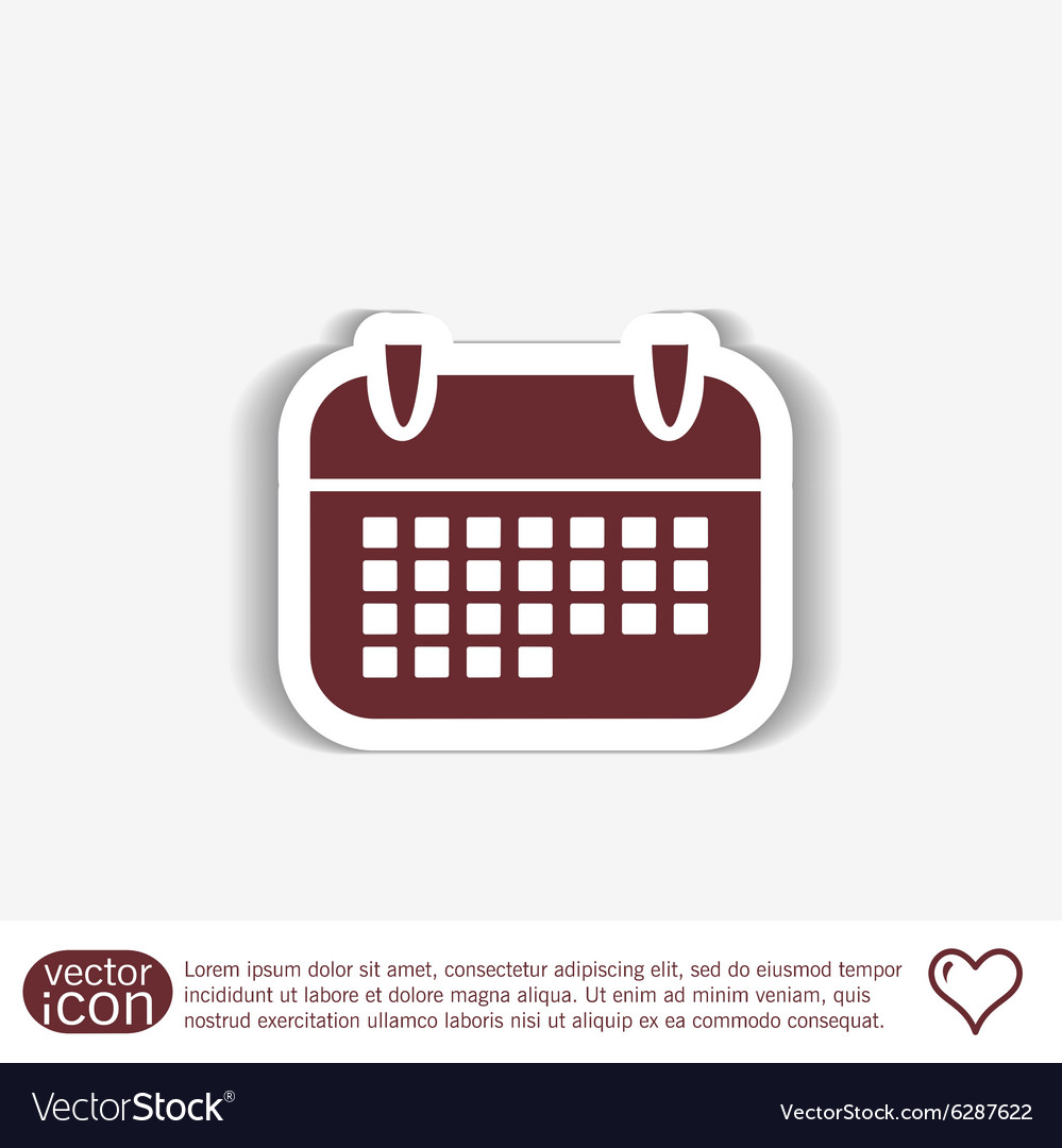 Calendar Royalty Free Vector Image - VectorStock