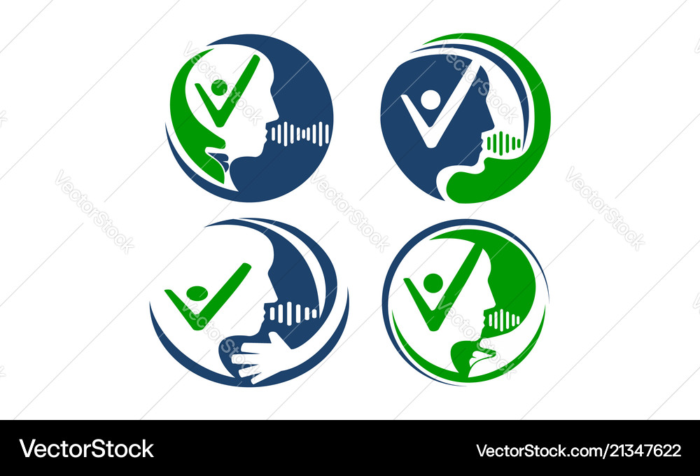 Communication health care set Royalty Free Vector Image