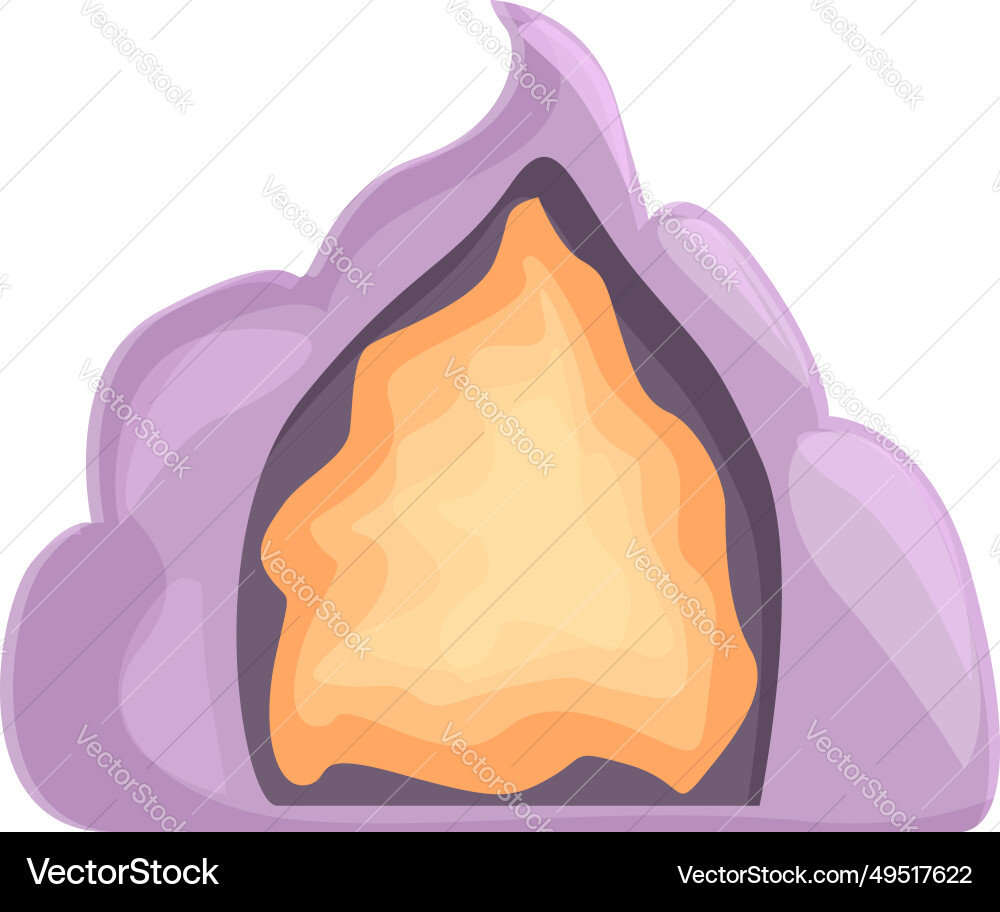 Portal icon cartoon game magic Royalty Free Vector Image
