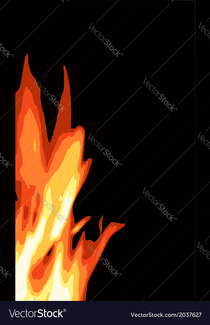 Bonfire Royalty Free Vector Image - VectorStock
