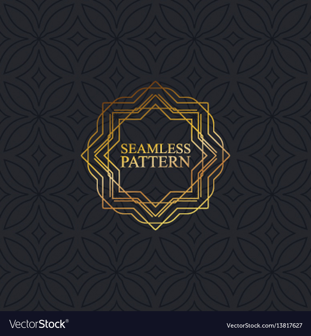 Seamless elegant pattern Royalty Free Vector Image