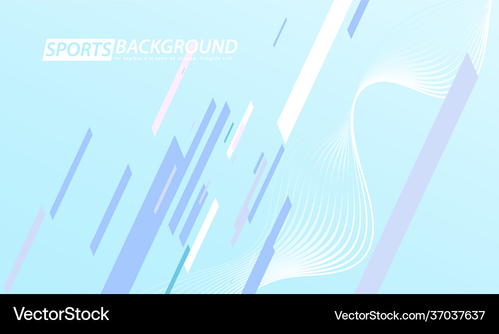 Abstract poster for sports Royalty Free Vector Image