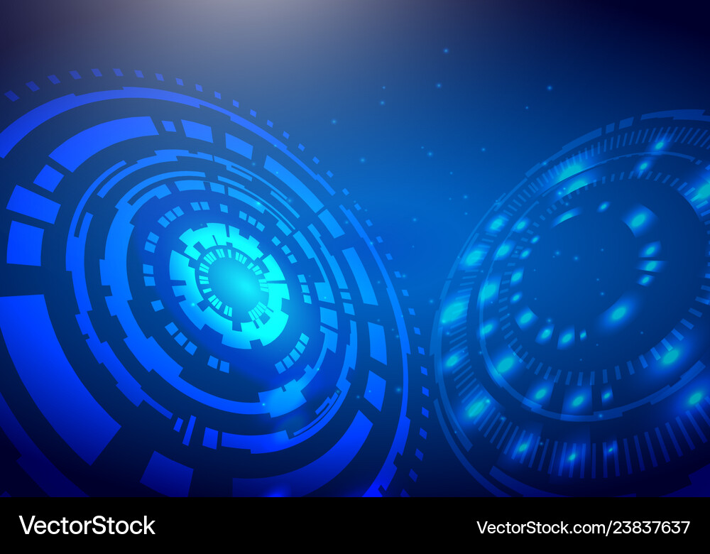 Concept digital technology background Royalty Free Vector