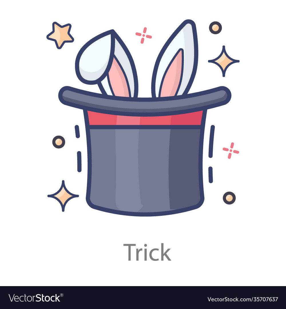 Trick Royalty Free Vector Image - VectorStock