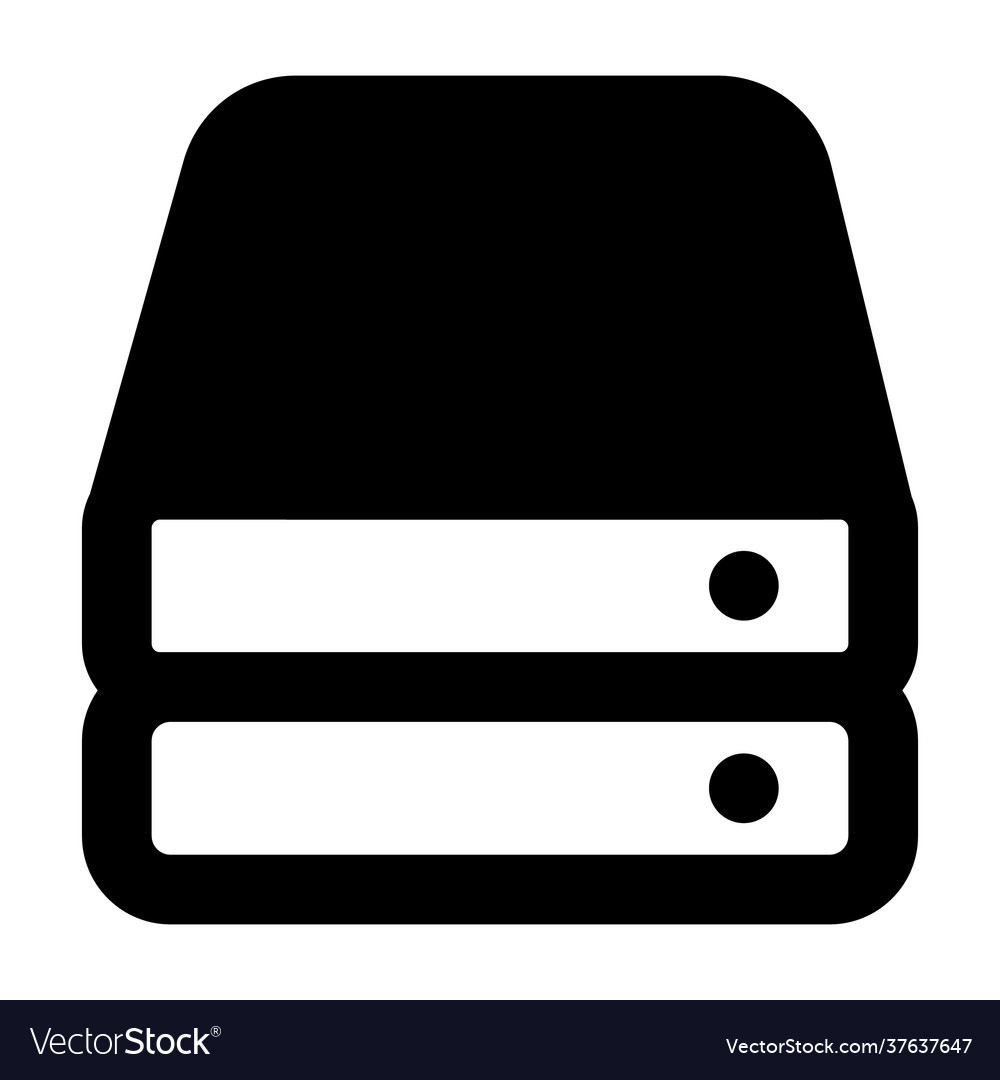 Server racks Royalty Free Vector Image - VectorStock