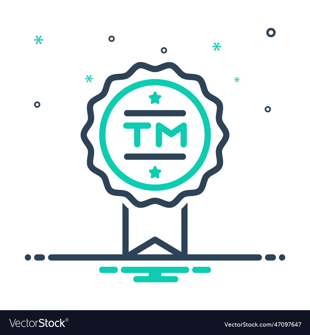 Tm Royalty Free Vector Image - VectorStock