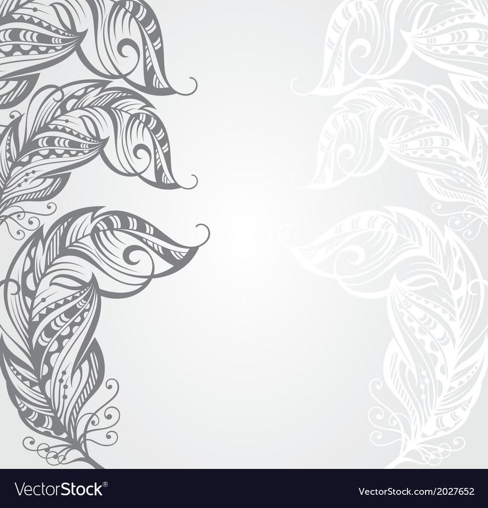 Feather background Royalty Free Vector Image - VectorStock