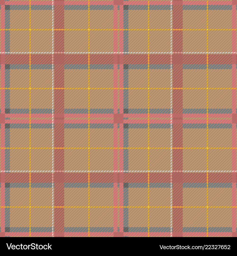 Scottish tartan checkered seamless pattern Vector Image