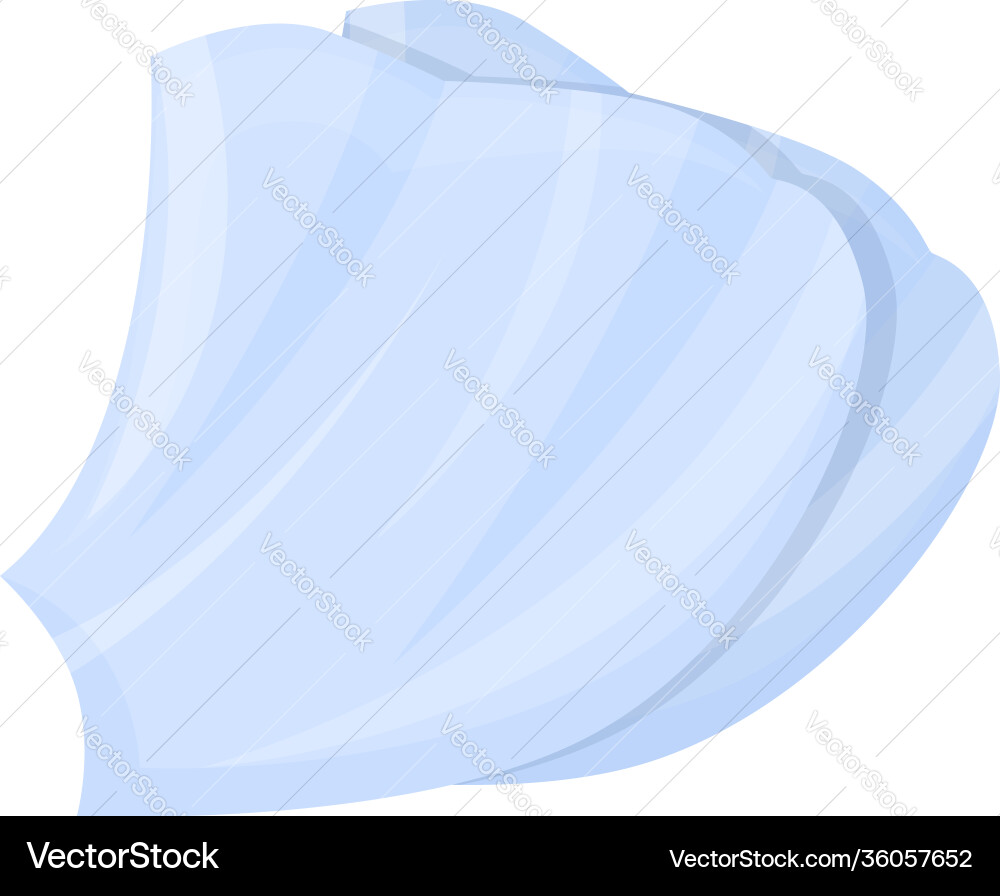 Tissue napkin icon cartoon style Royalty Free Vector Image