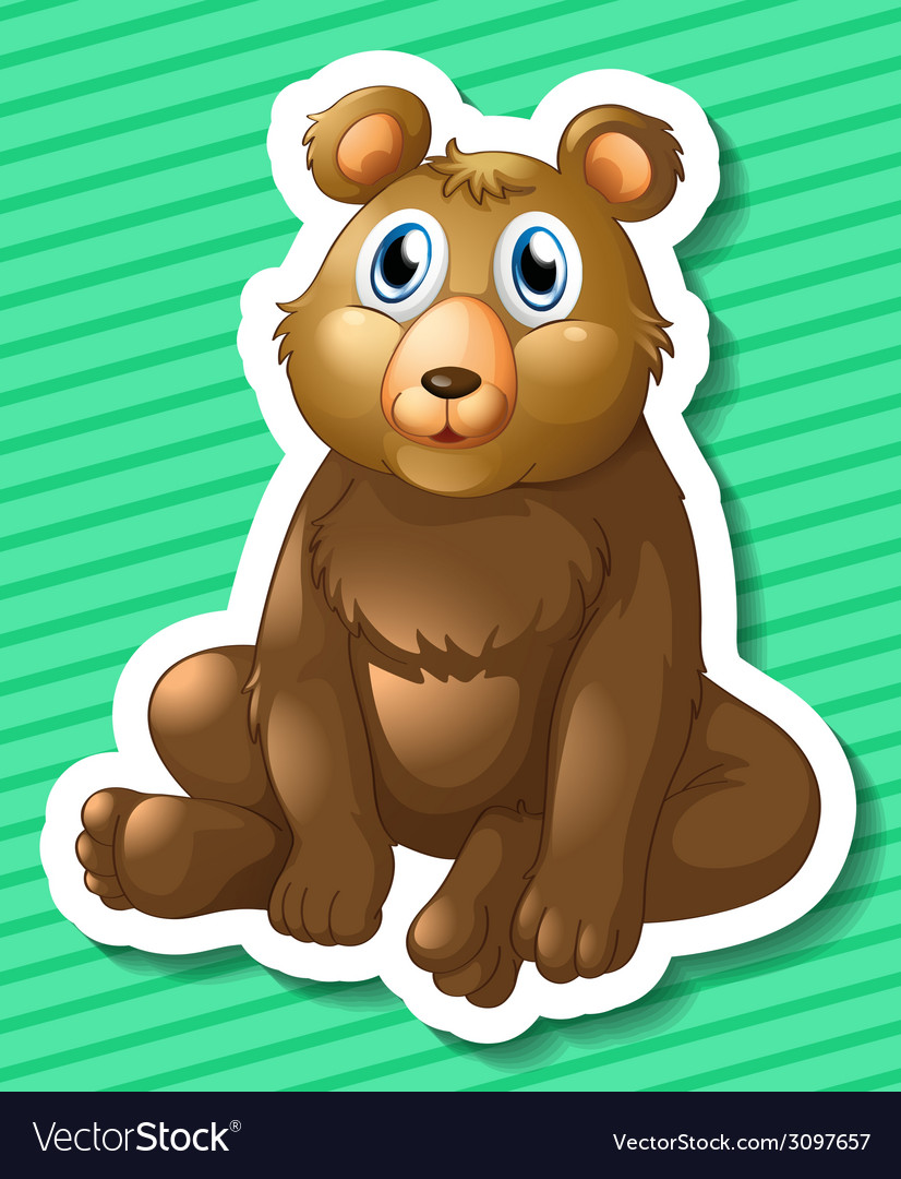 Bear Royalty Free Vector Image - VectorStock