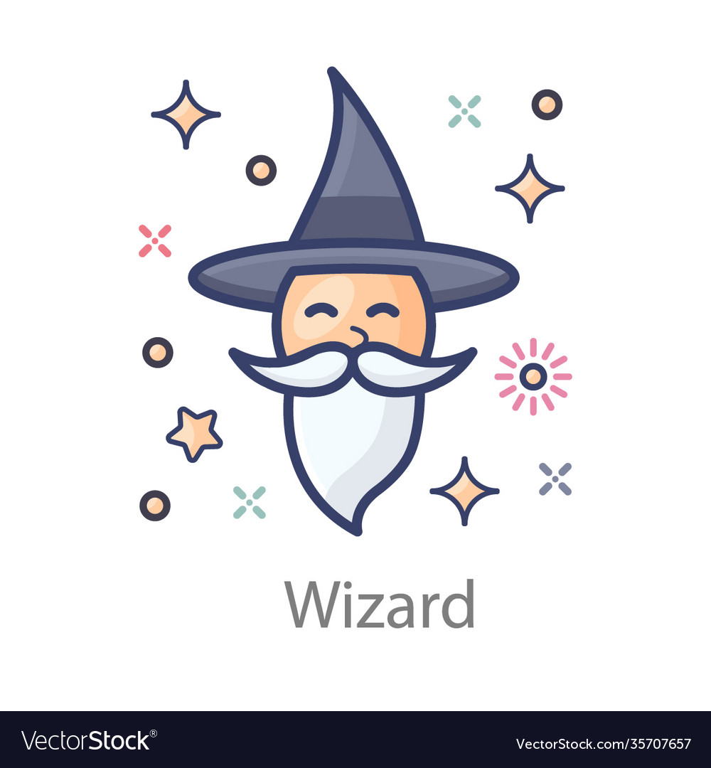 Wizard Royalty Free Vector Image - VectorStock
