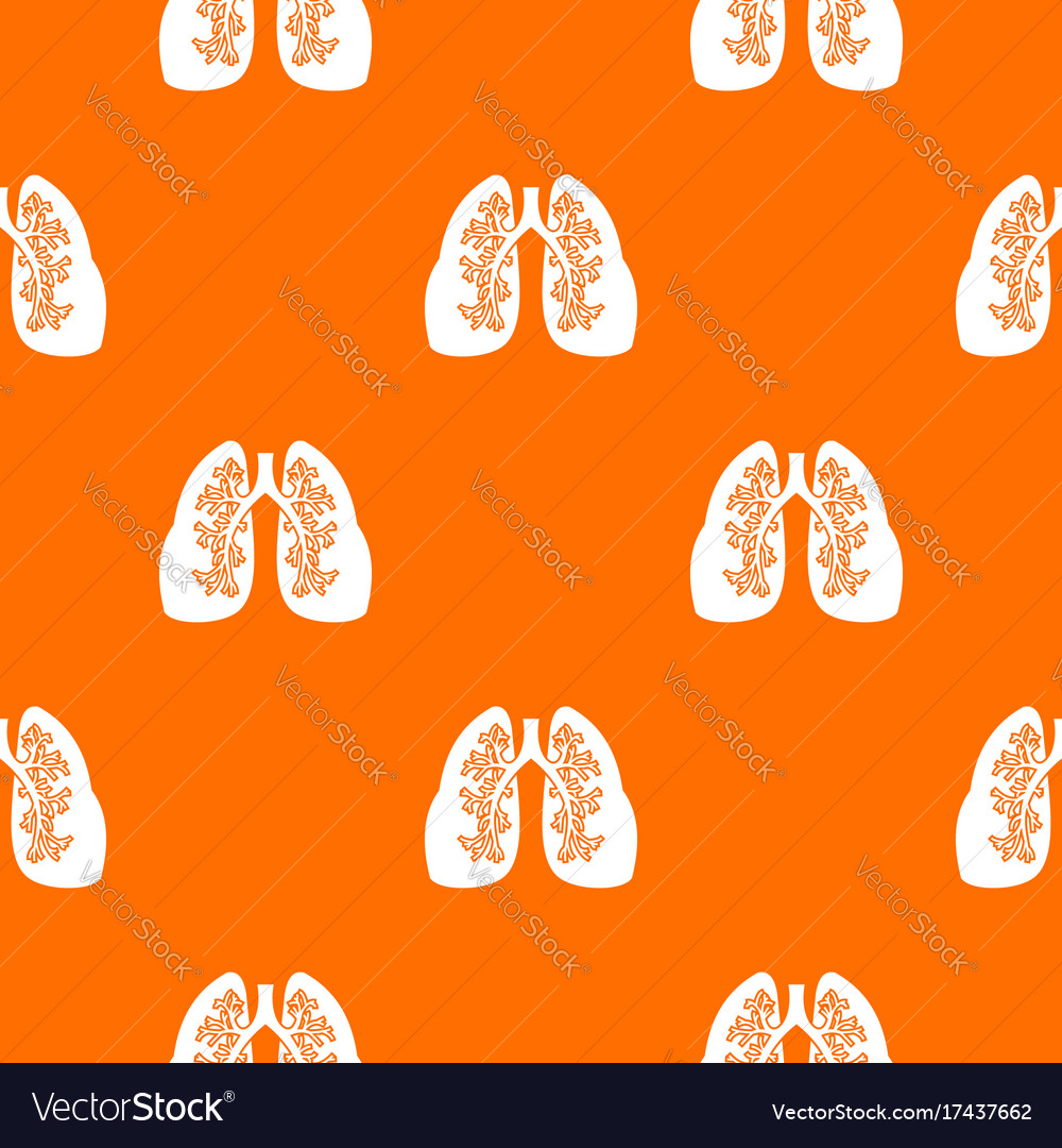 Lungs pattern seamless Royalty Free Vector Image