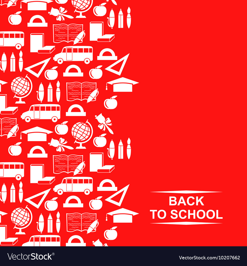 School background Royalty Free Vector Image - VectorStock