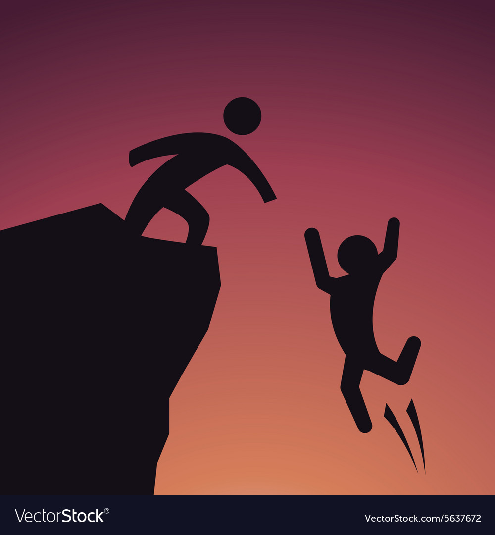 Jumping design Royalty Free Vector Image - VectorStock