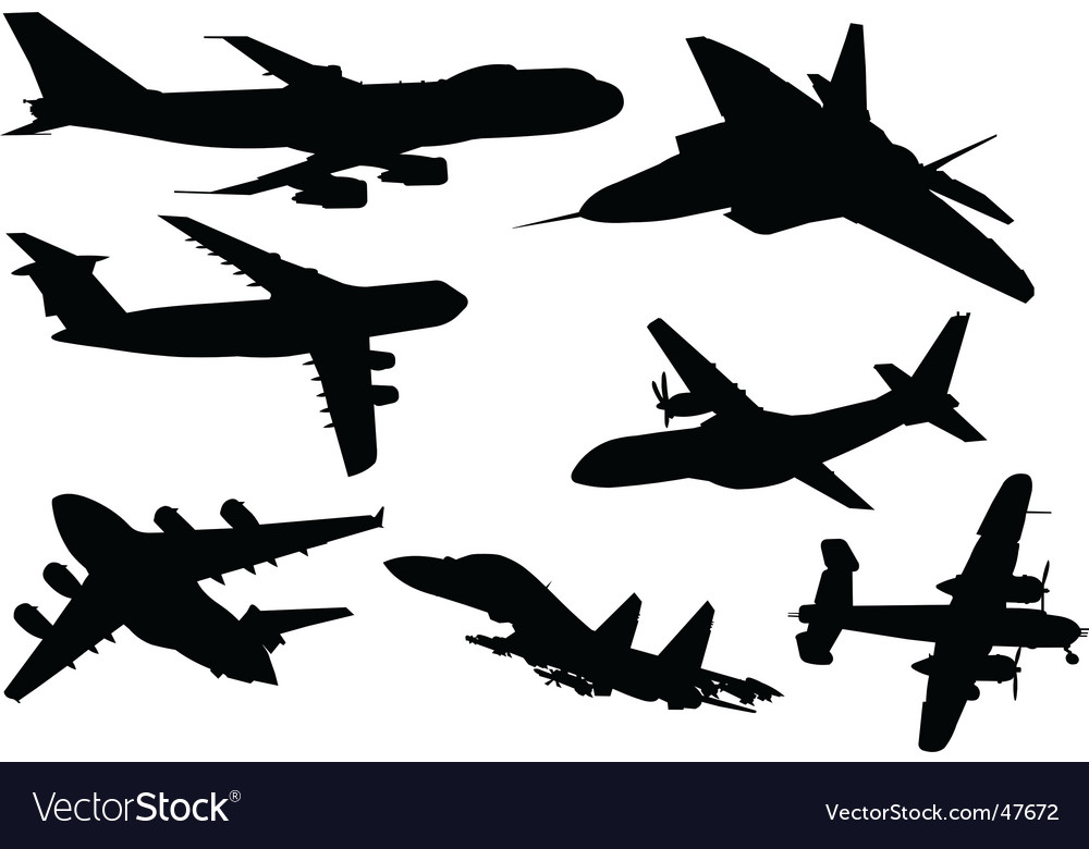 Plane Royalty Free Vector Image - VectorStock