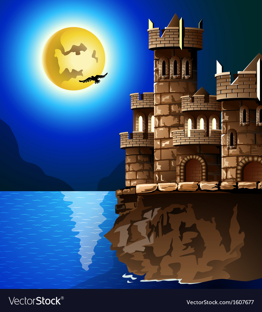 Castle Royalty Free Vector Image - VectorStock