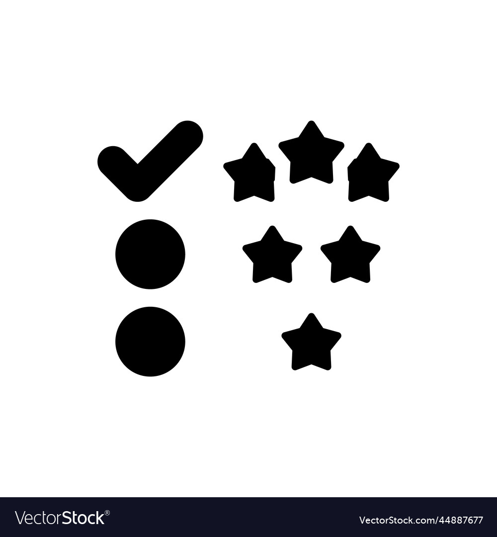 Survey rating Royalty Free Vector Image - VectorStock