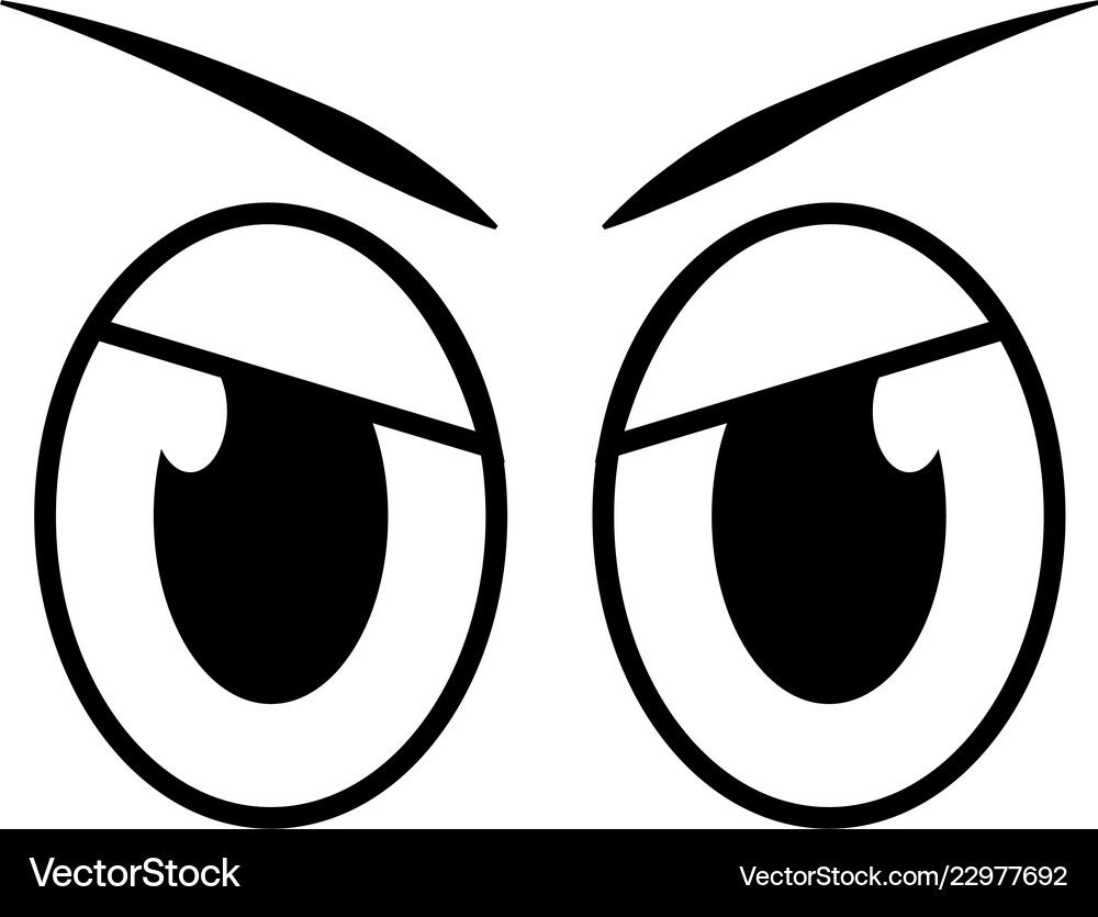 Abstract eye expression Royalty Free Vector Image