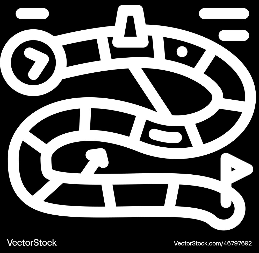 Board game toy child glyph icon Royalty Free Vector Image