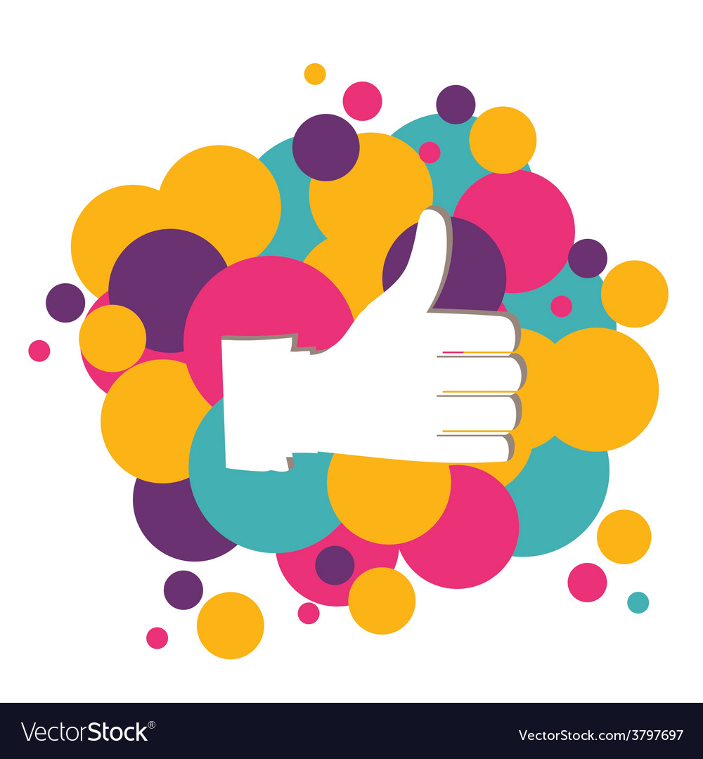 Hands design Royalty Free Vector Image - VectorStock