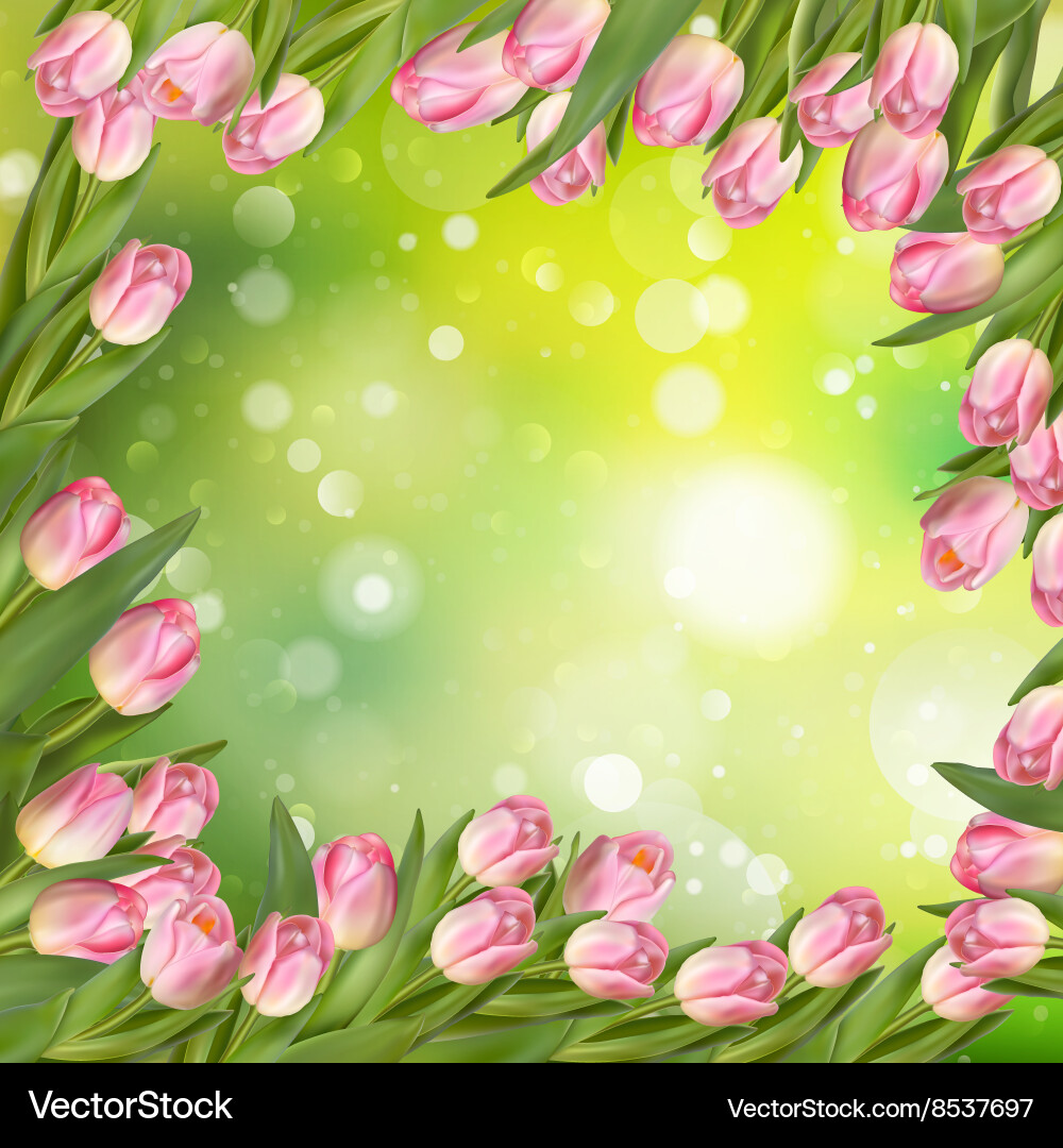 Spring easter background eps 10 Royalty Free Vector Image