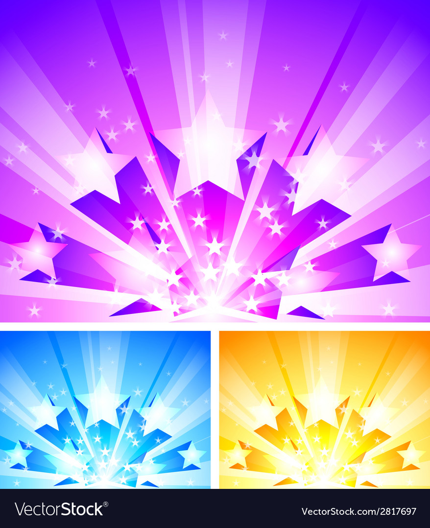 Star background Royalty Free Vector Image - VectorStock