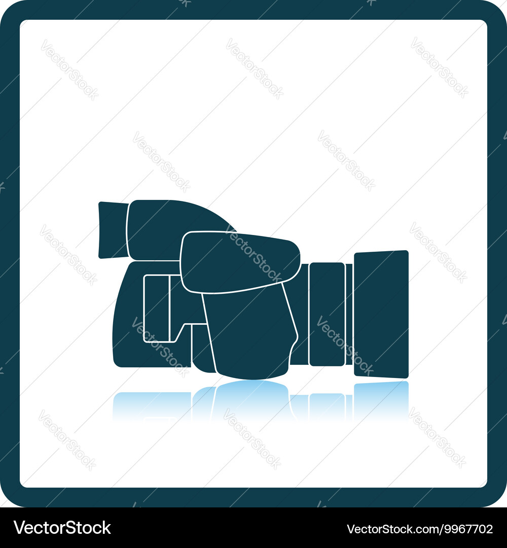 Icon of premium photo camera Royalty Free Vector Image