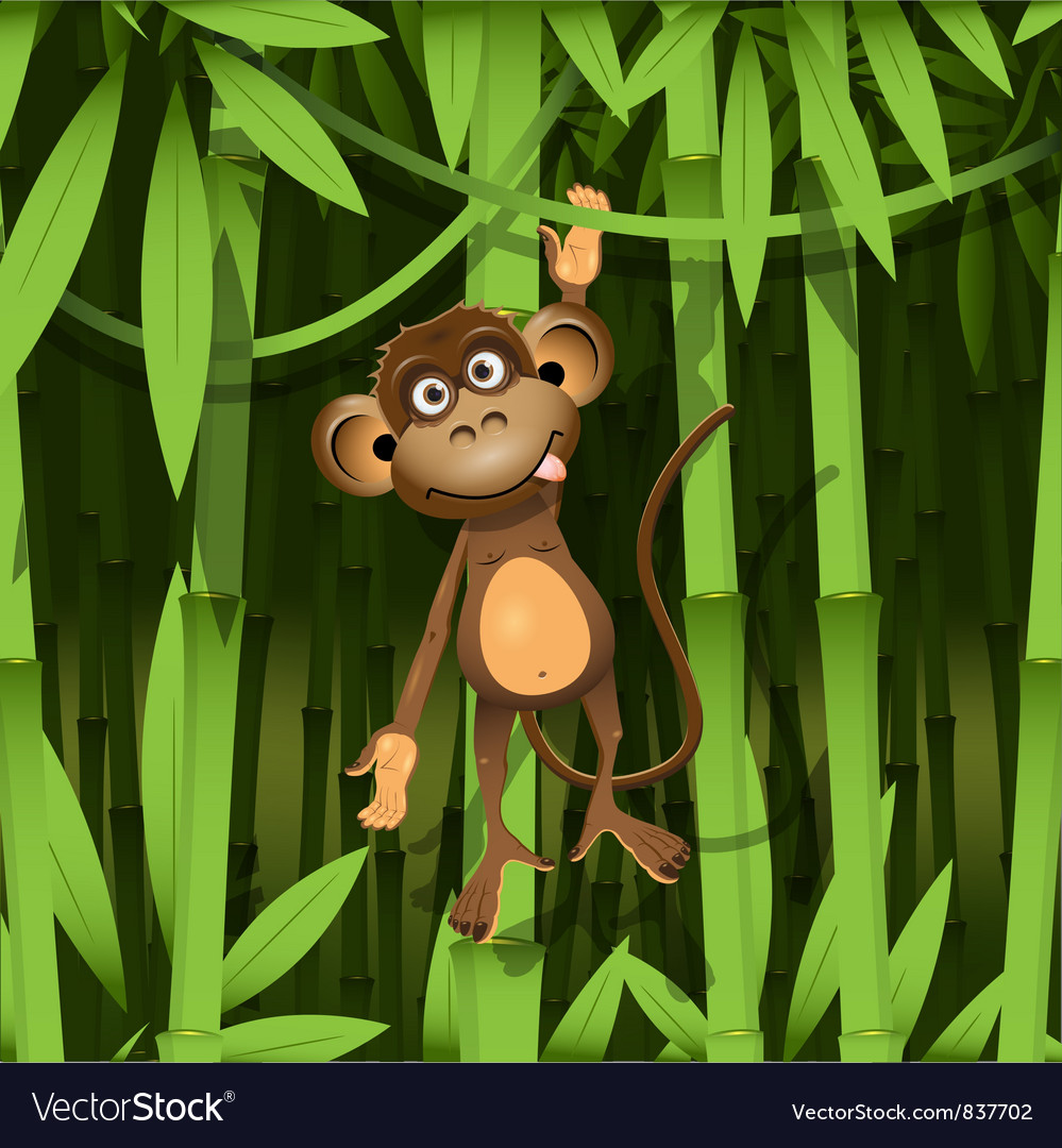 Monkey Royalty Free Vector Image - VectorStock