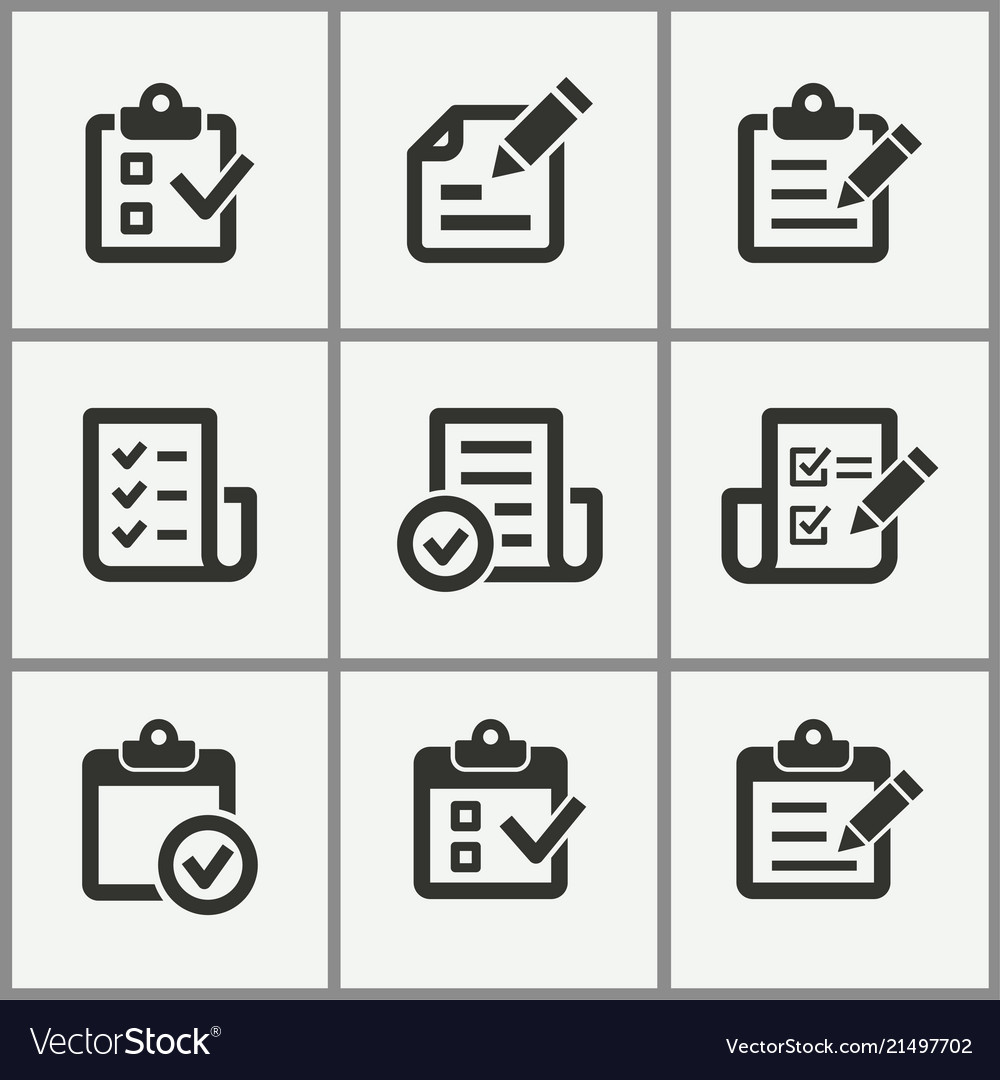 Survey icon Royalty Free Vector Image - VectorStock