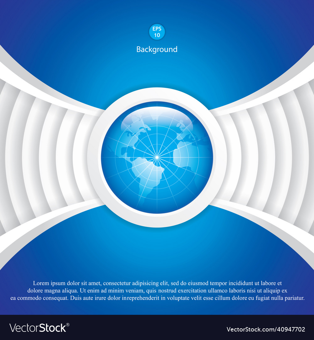 World technology Royalty Free Vector Image - VectorStock