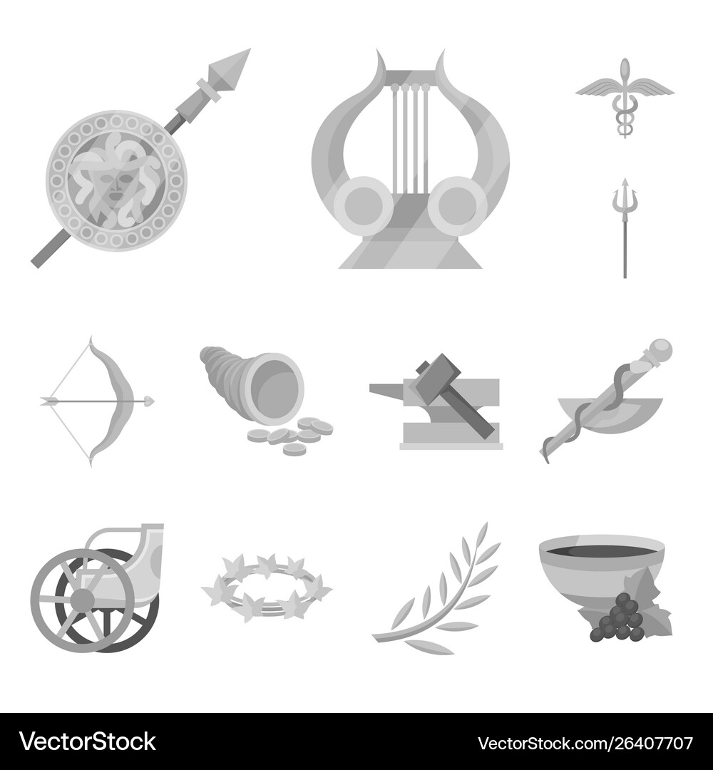 Design ancient and culture logo Royalty Free Vector Image