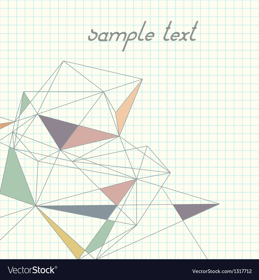 Simple abstract background Royalty Free Vector Image