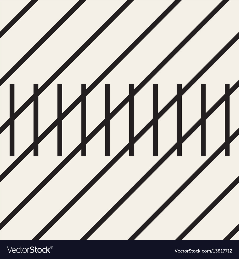 Zigzag lines geometric seamless pattern Royalty Free Vector