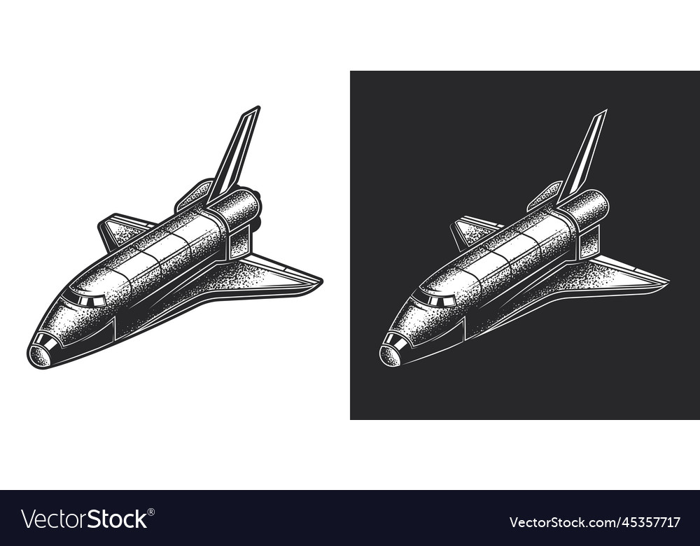 Space shuttle Royalty Free Vector Image - VectorStock