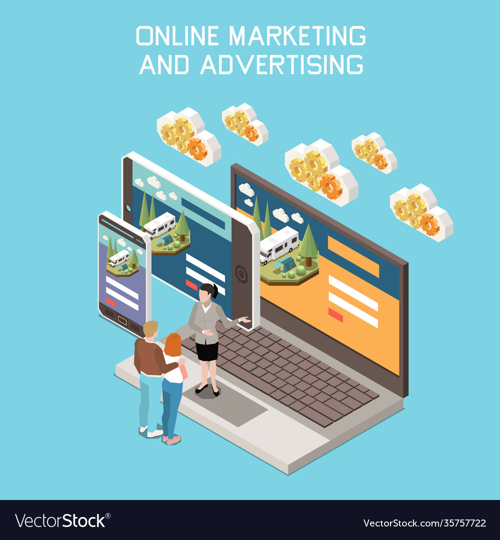 Digital transformation concept Royalty Free Vector Image