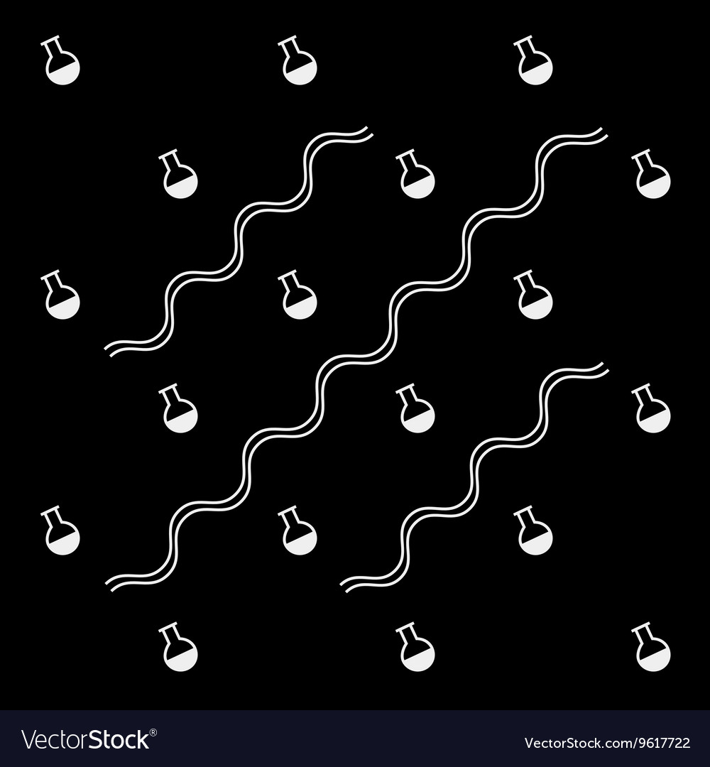 Geometric simple monochrome pattern Royalty Free Vector