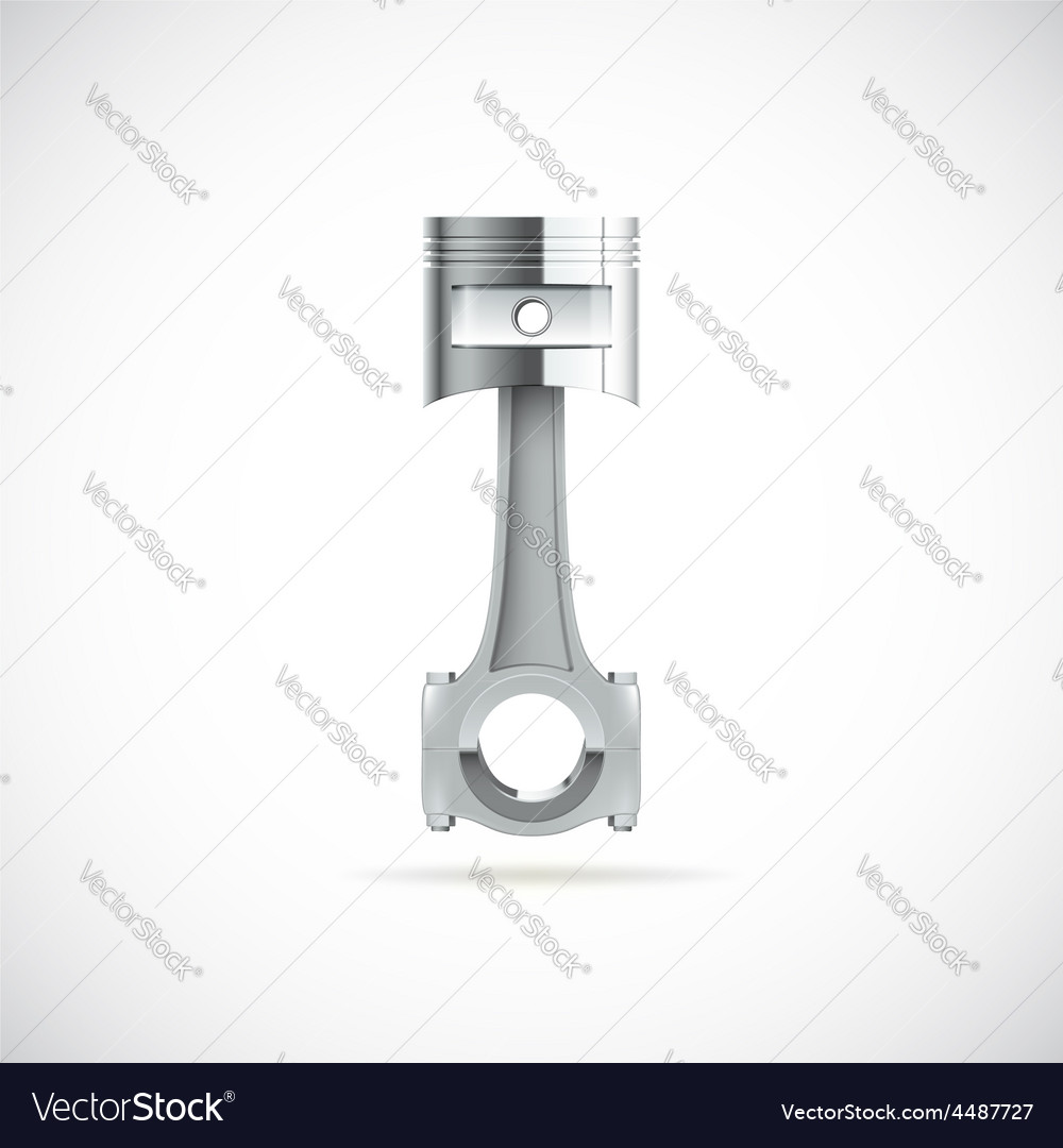 Single engine piston Royalty Free Vector Image